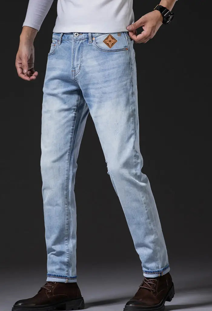 Mens Light Blue Jeans Proteckd Premium Emf Apparel Proteckd Emf 8657
