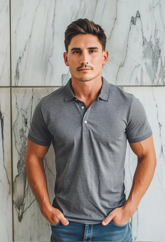 Drift | Faraday | Men's | EMF Protection | Short Sleeve Polo e45 ...