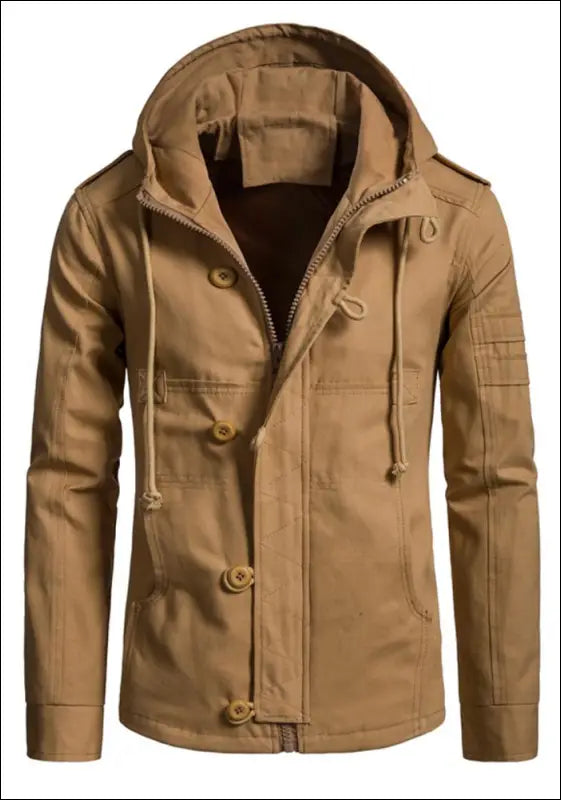 Men’s Aura Shield Hooded Jacket e4.0 | Emf Coat – Proteck'd Apparel